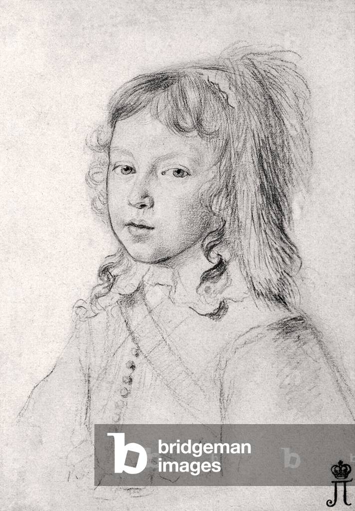 Image of Portrait Of The King Louis Xiv (1638-1715) As A Child, by ...