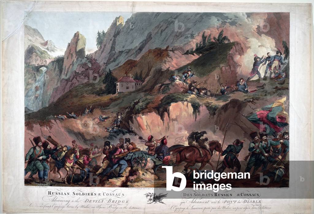 Image of In 1799, Napoleon's troops fought on the Devil's bridge ...