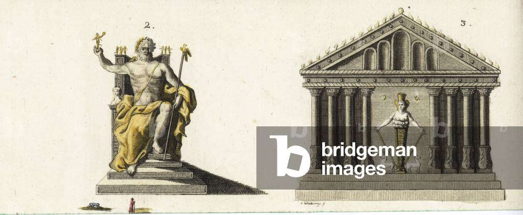 Image of Statue of Zeus at Olympia 2, and the Temple of