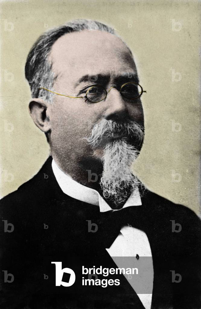 Image of Portrait of Cesare Lombroso (1835-1909), Italian criminologist ...