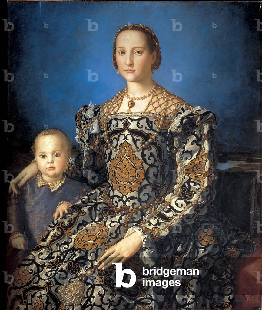 Image of Portrait of Eleanor of Toledo and her son John by