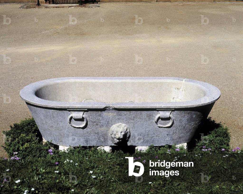 Image of Ancient Roman Art, Pool/Bathtub in use in thermal baths, Boboli