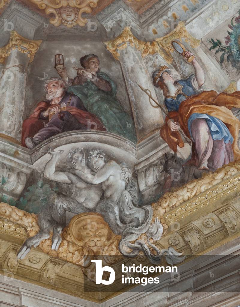 License artwork by Giovanni Andrea Carlone - Italian painter, 1639-1697