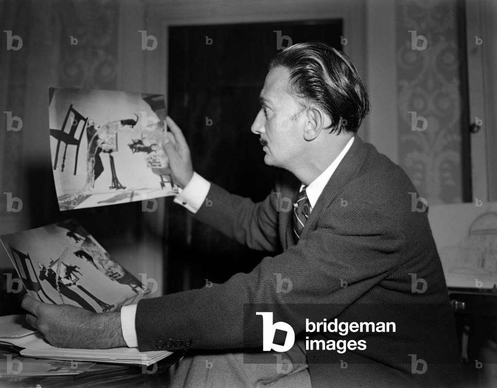 Image of THE PAINTER SALVADOR DALI - VENICE - 1948