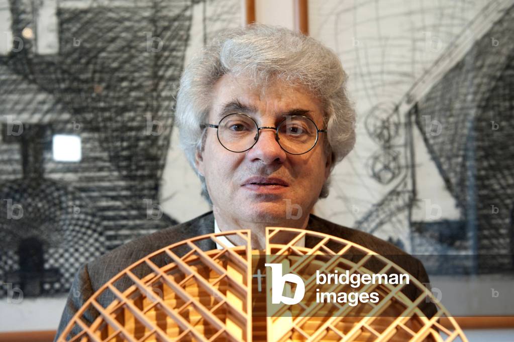 Image of Rovereto 23/09/10 - The swiss architect Mario Botta in his