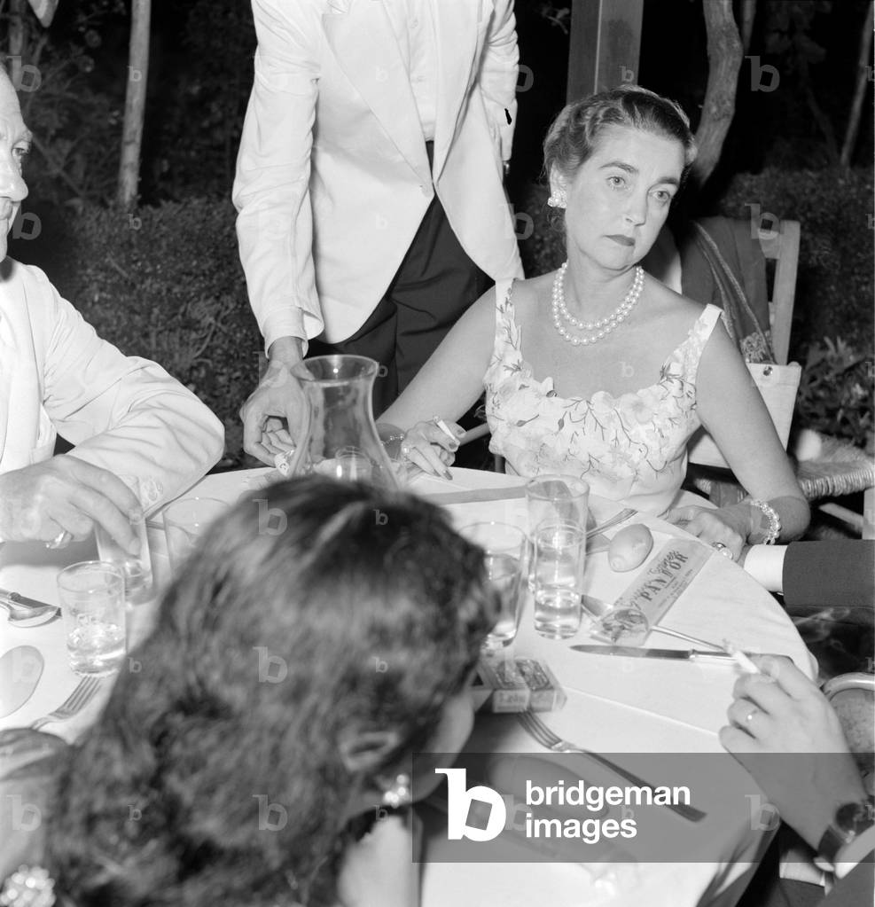 Image of BARBARA HUTTON'S PARTY IN LOCANDA CIPRIANI IN TORCELLO (VENICE): THE