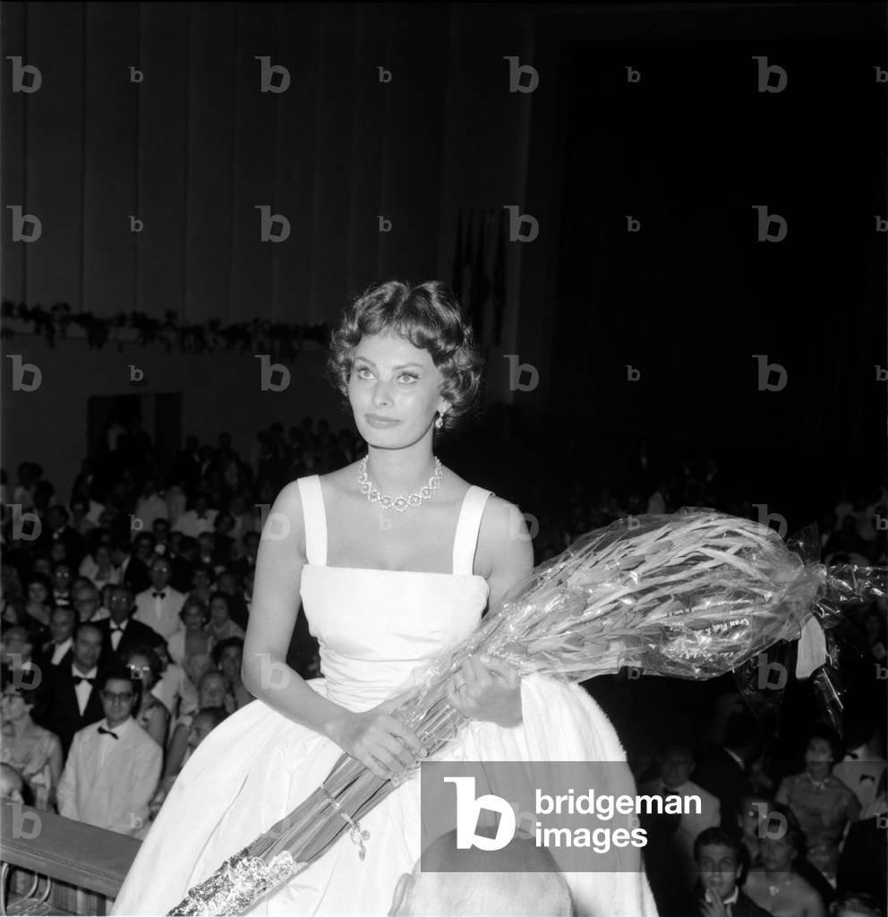 Image of THE ACTRESS SOPHIA (Sofia) LOREN AT THE XIX INTERNATIONAL FILM