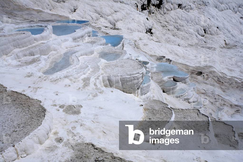 Image of Limestone Tuf/Pamukkale Travertins/Turkey/UNESCO Class Site