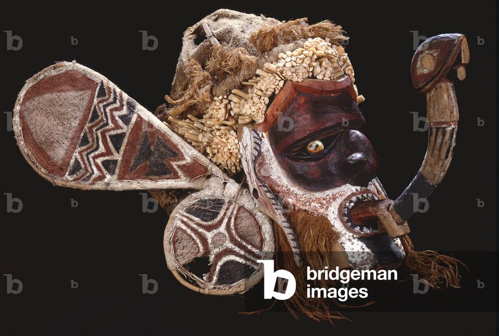 Image of Mask/New Ireland/Bismarck Archipelago/Papua New Guinee/Oceania