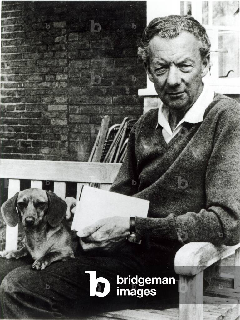 Image of Portrait of Benjamin Britten (photo)