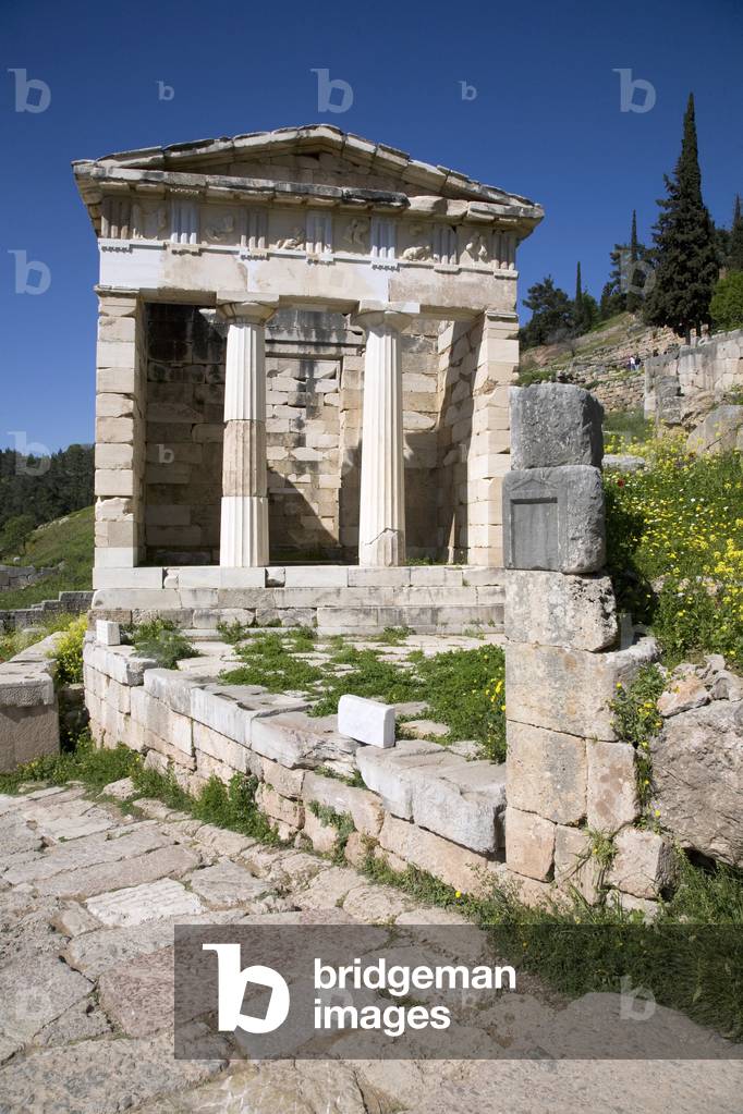 Athenian Treasury At Delphi