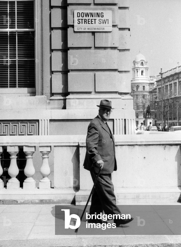 Image of Herbert Wilson (1882-1971), Downing Street, London, 1970 ...