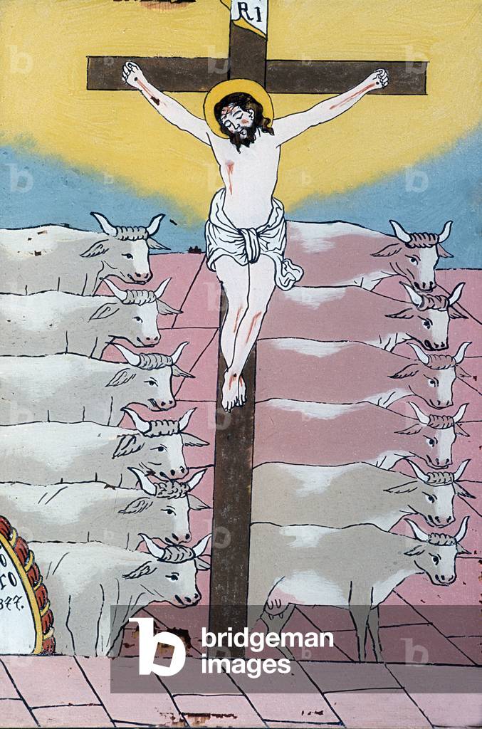 Image of Image depicting the saving of cattle from Red Murrain disease