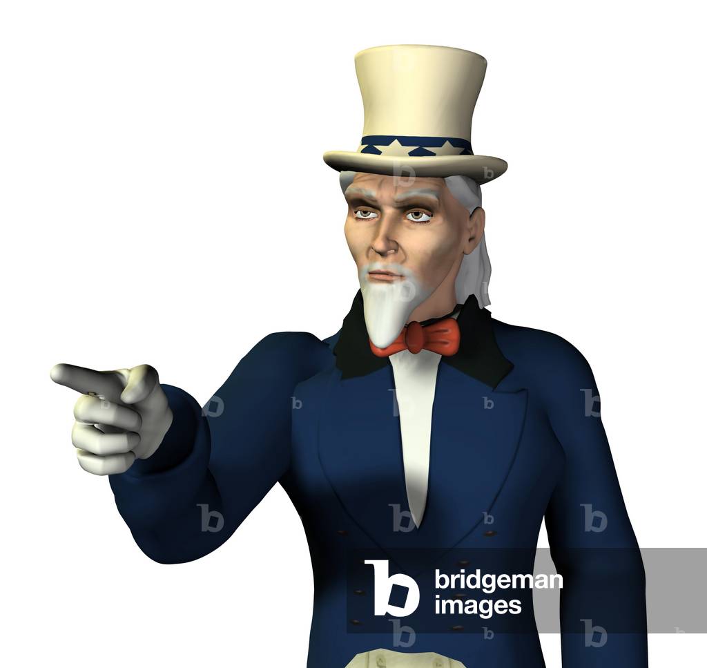 Image of Synthesis Image: Personification of Uncle Sam
