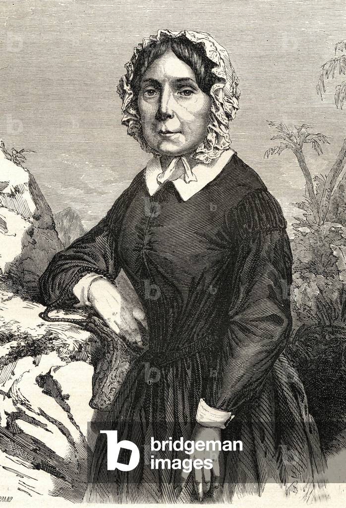 Image of Portrait of Ida Reyer known as Ida Pfeiffer (1797-1858), Austrian