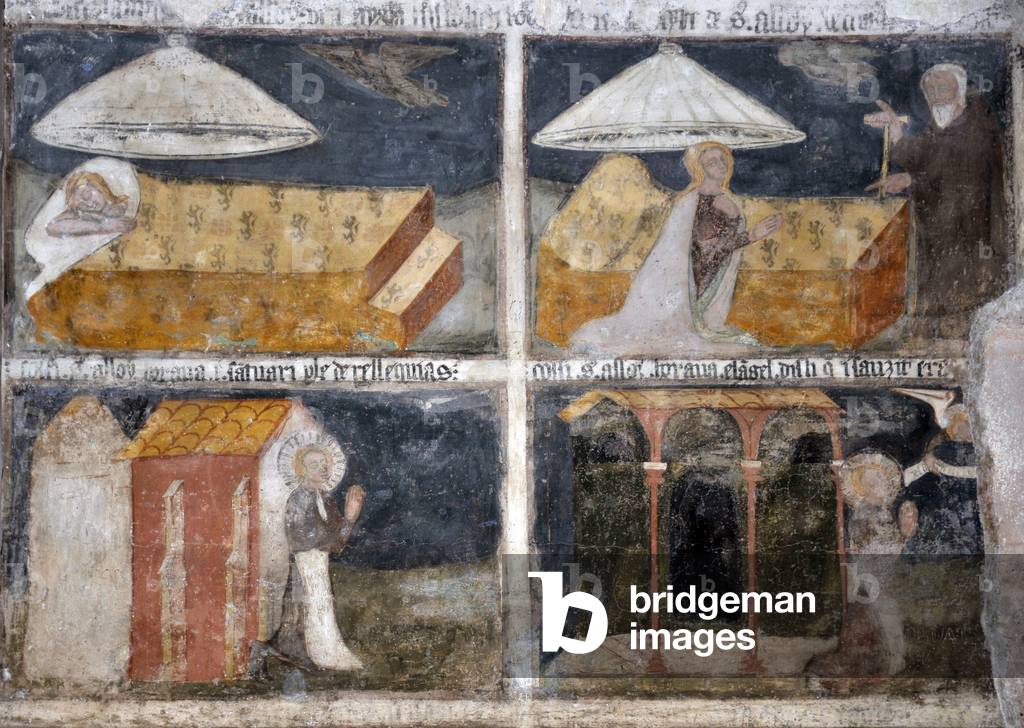 Image of Wall paintings of the Life of Saint Eloi “” Blacksmith