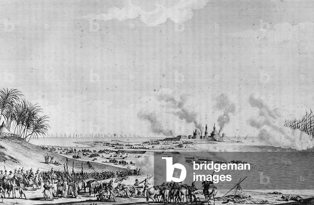 Conquete of Egypt (Campaign (Expedition) of Egypt (1798-1801) led by ...