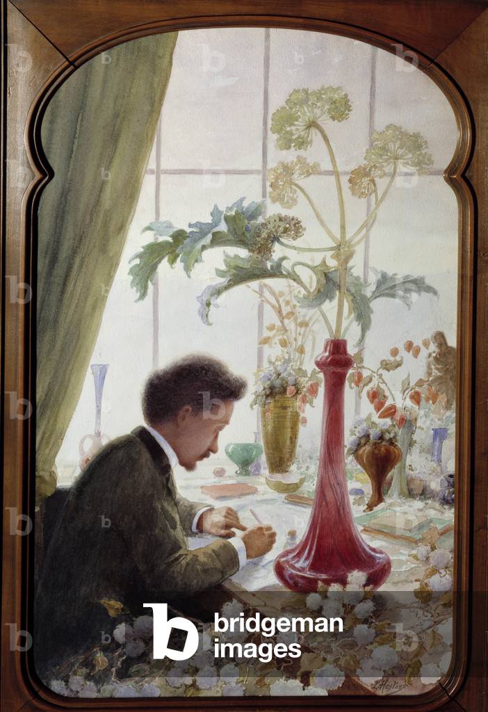 Image of Portrait Of Emile Galle (1846-1904), French Artist, 19th ...