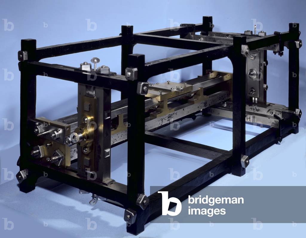 Image of Iron trolley tower made by Jacques de Vaucanson, French ...