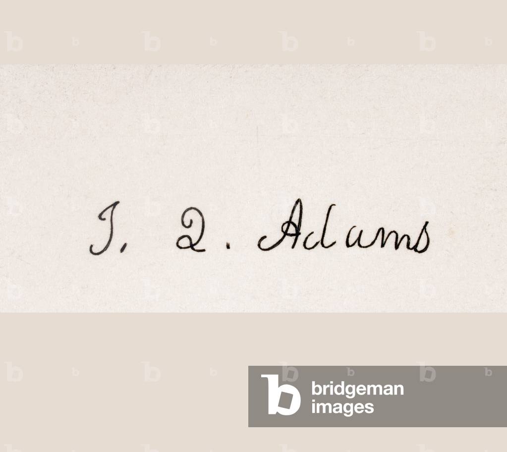 John Adams President Signature