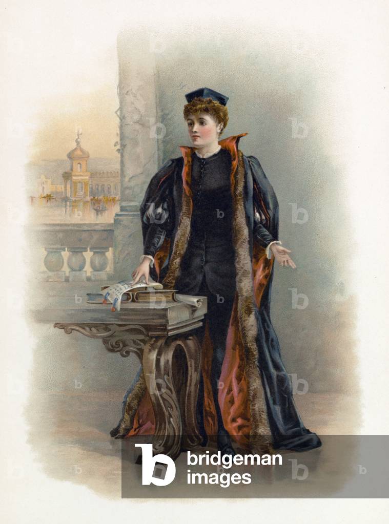 Portia And Merchant Of Venice