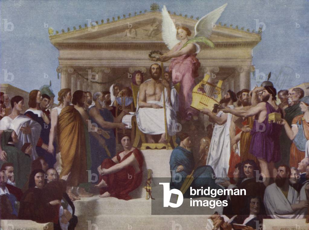 Images of artwork by Jean Auguste Dominique Ingres (1780-1867) (after ...