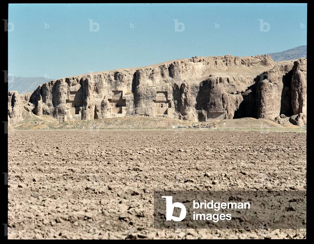 Image of View of the Necropolis and the Four tombs belonging to by ...