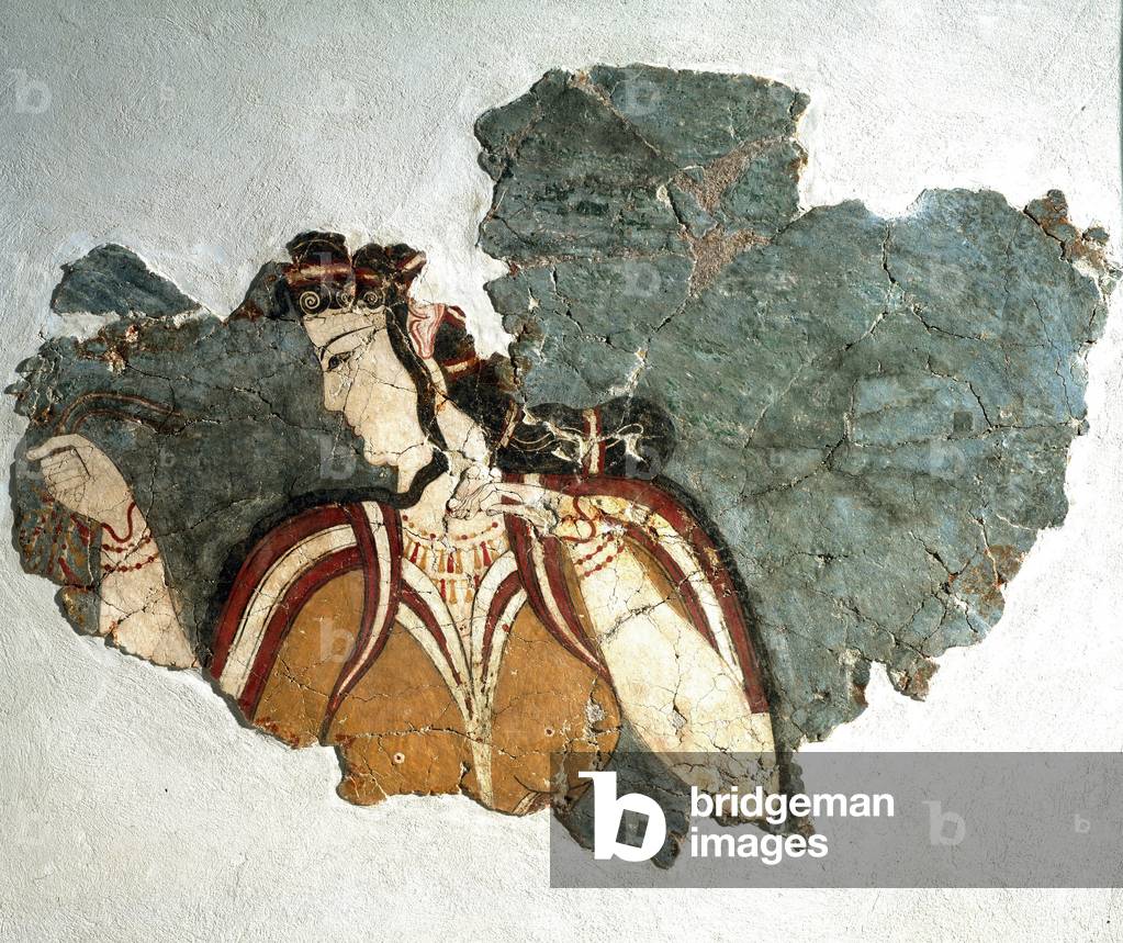 Image of The Lady of Mycenae : a courtesan from a private by Mycenaean ...