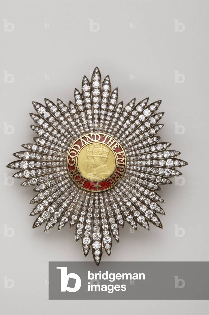 Image of Order of the British Empire: Grand Cross Knight's plaque, with ...