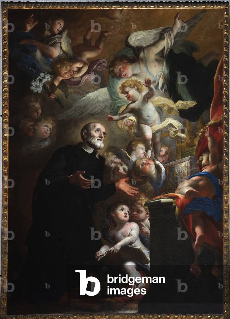 License artwork by Giovanni Andrea Carlone - Italian painter, 1639-1697