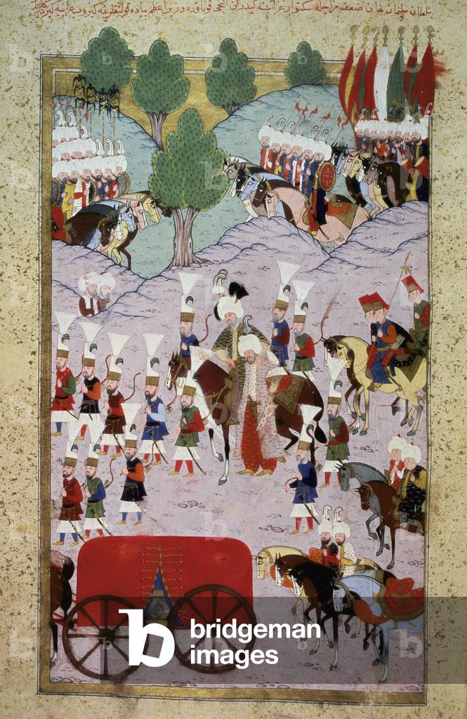 Image of Ottoman Empire: representation of Sultan Soliman (Suleyman) I ...