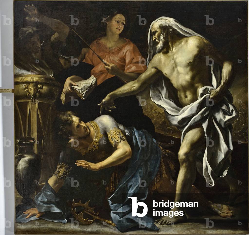 License artwork by Giovanni Andrea Carlone - Italian painter, 1639-1697
