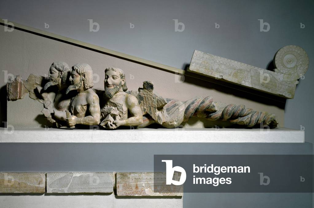 Image of Greek Art: “” The monster has three bodies Geryon”” Detail by ...