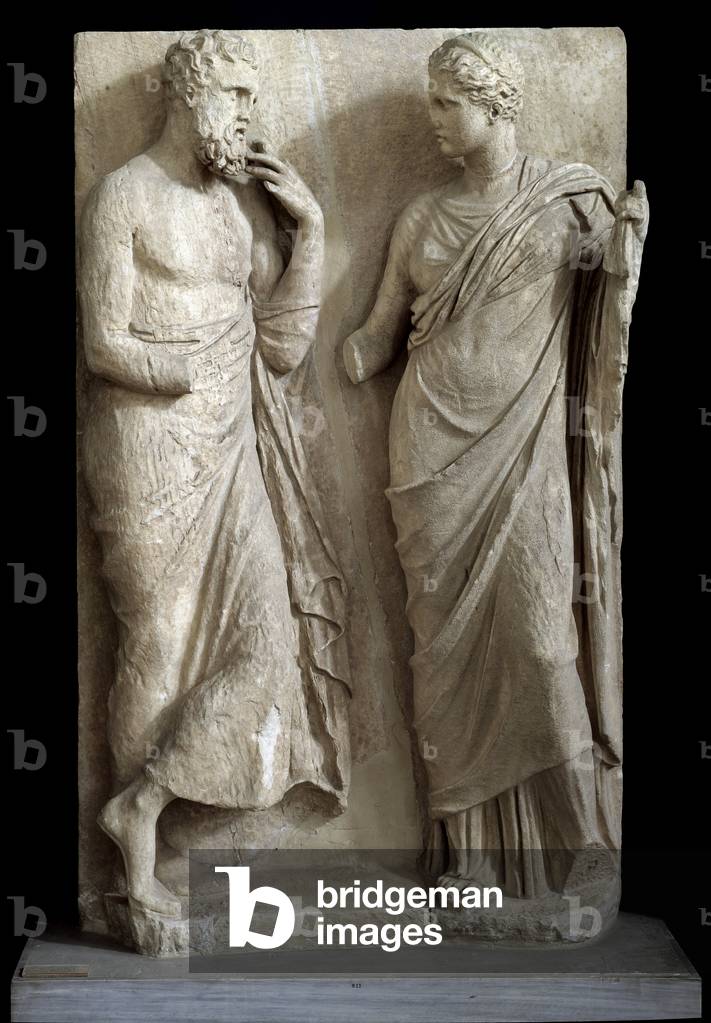 Image of Greek art: representation of Hieron, son of Hierokles, and his ...