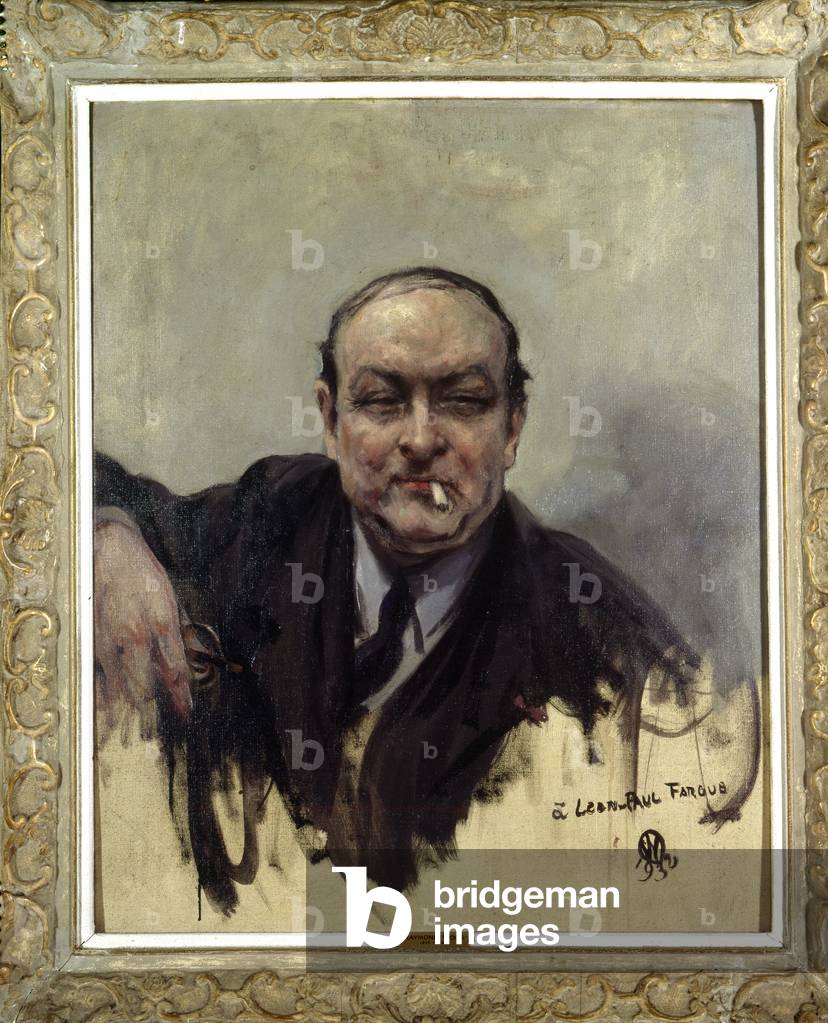 Image of Portrait of Leon Paul Fargue, (1876-1947), French poet, 1930 ...