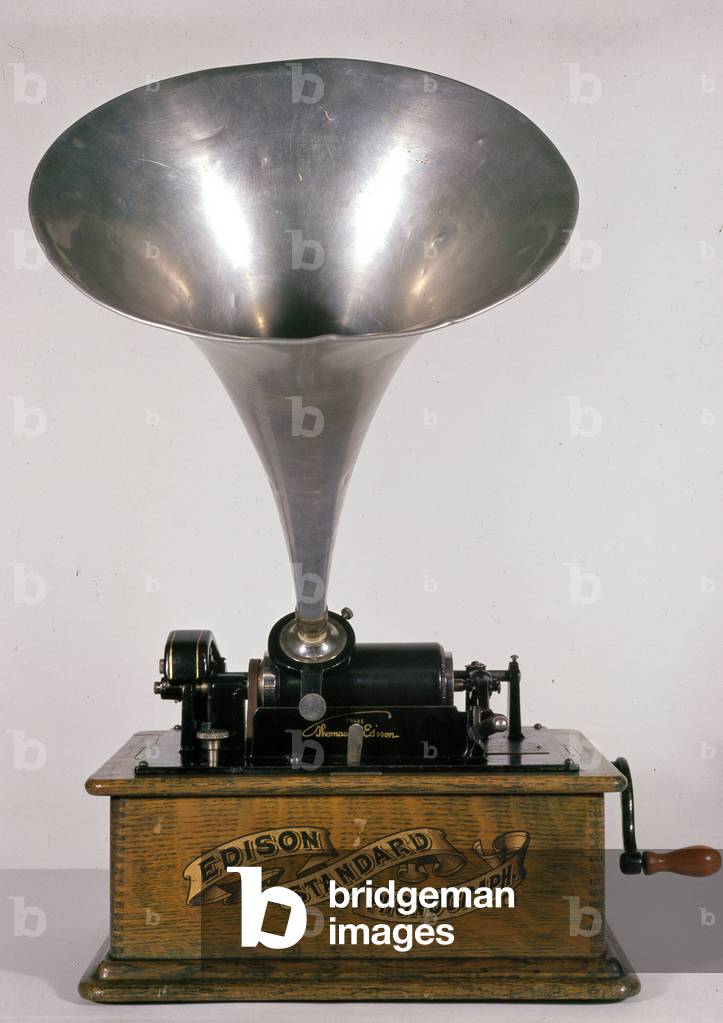 Image of Edison Phonograph 1900 - Museum of Techniques by Edison ...
