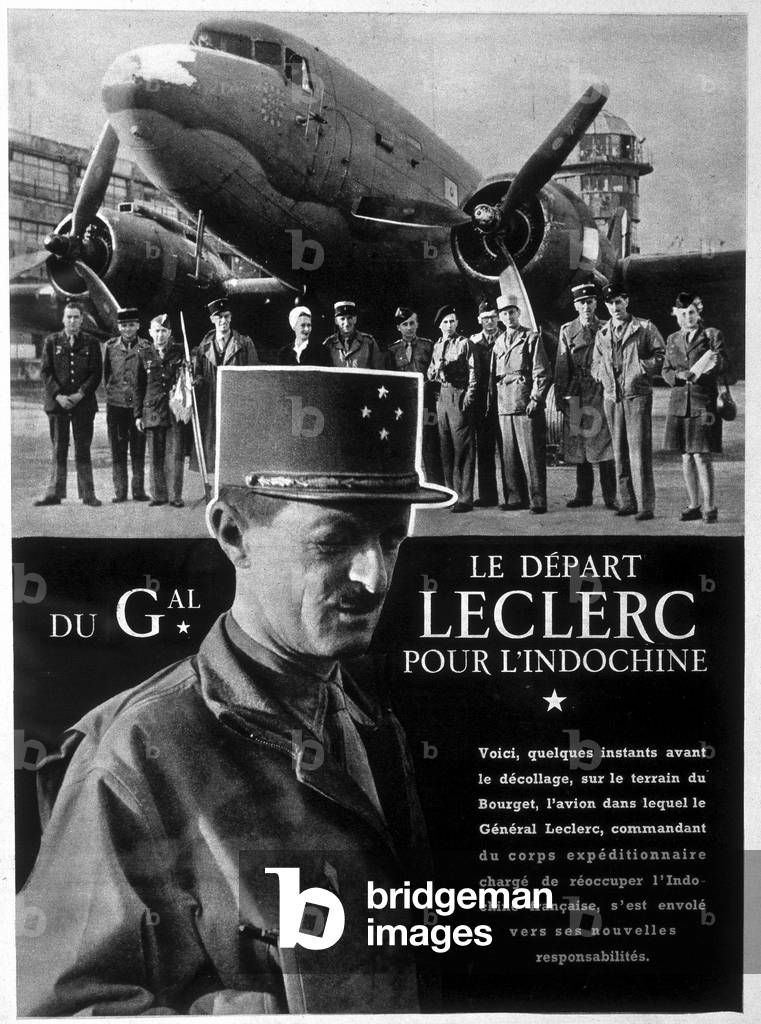 Image of The depart of general (then Marechal) Philippe Leclerc of ...