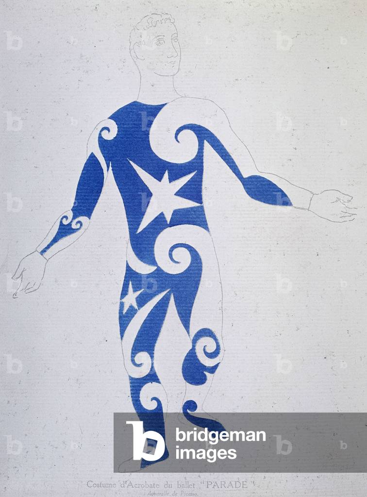Image of Picasso costume for “” Parade (1917)””, ballet by Erik Satie ...