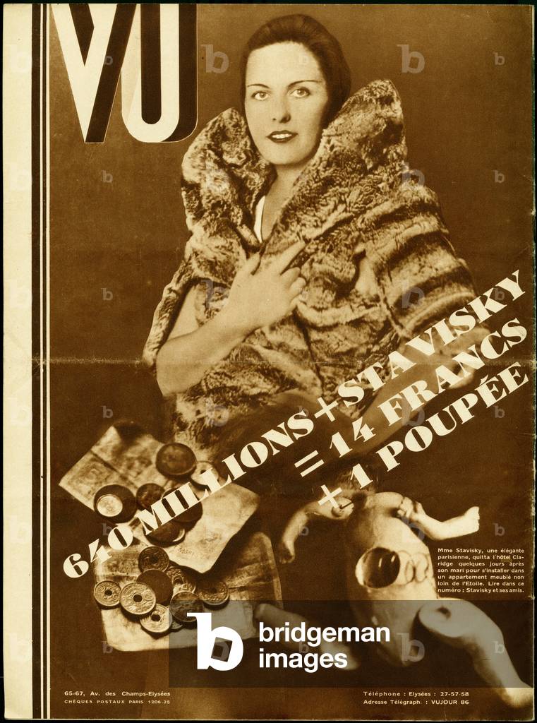 Image of Portrait of Arlette Stavisky (nee Simon) a former model ...