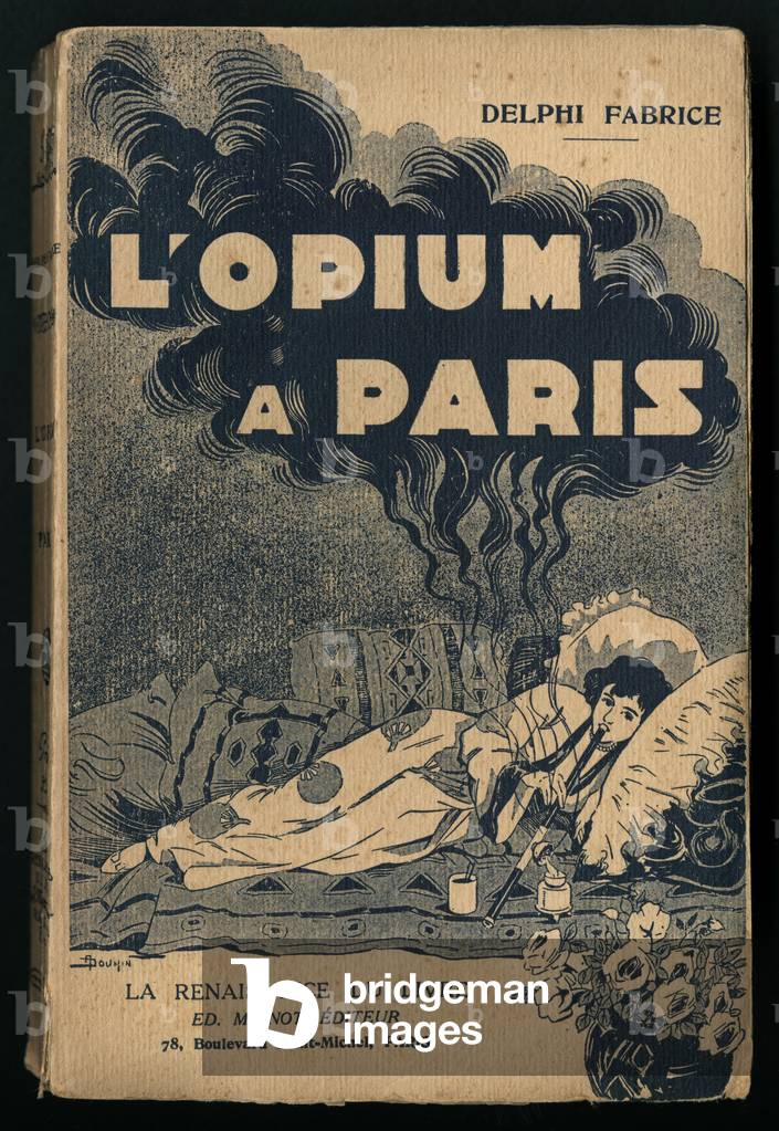 Image of Front cover illustration of 'L'Opium a Paris' by Delphi ...