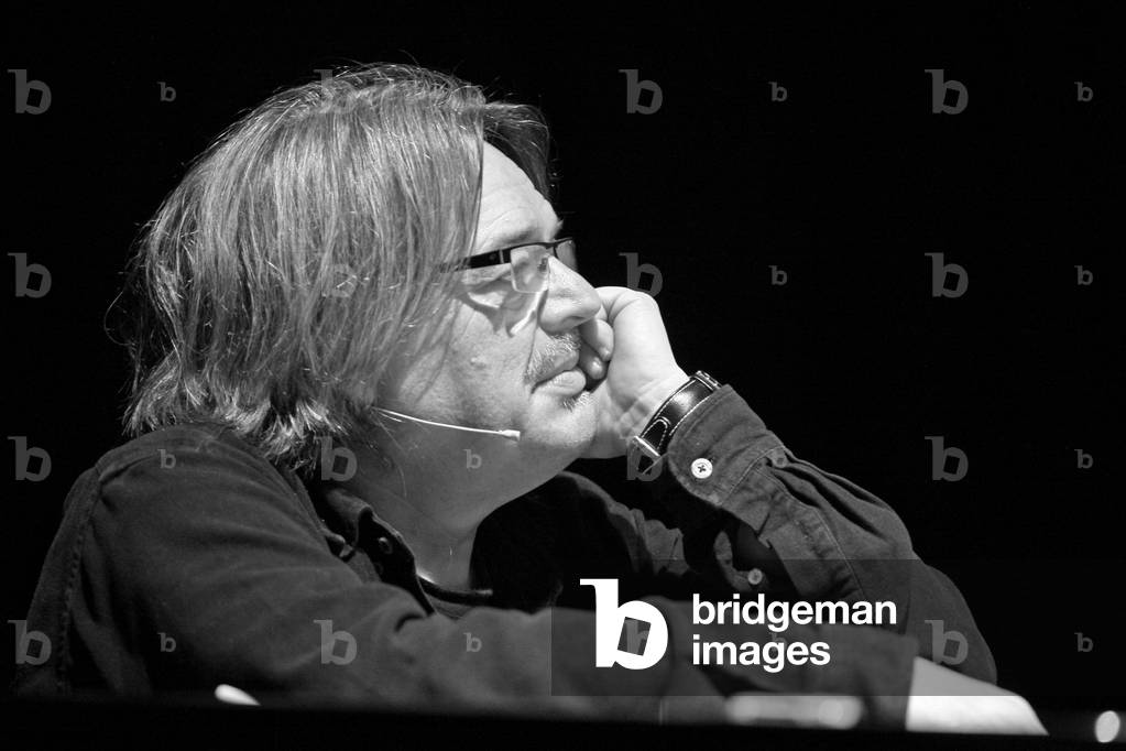 Image of Portrait of Bernard Lubat, French musician, during the ...