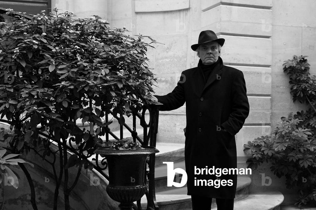 Image of Portrait of Emmanuel, artist of concrete and conceptual art, in