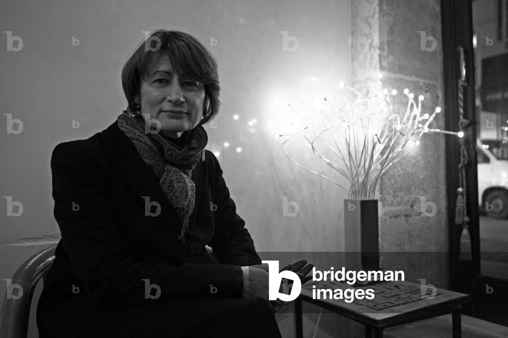 Image of Portrait of Catherine Millet, writer and art critic, during the