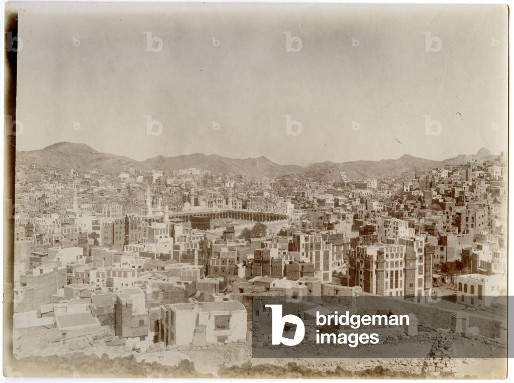 Image of Saudi Arabia, Mecca: Black Stone Square (Kaaba, Ka'aba, Ka'ba) in