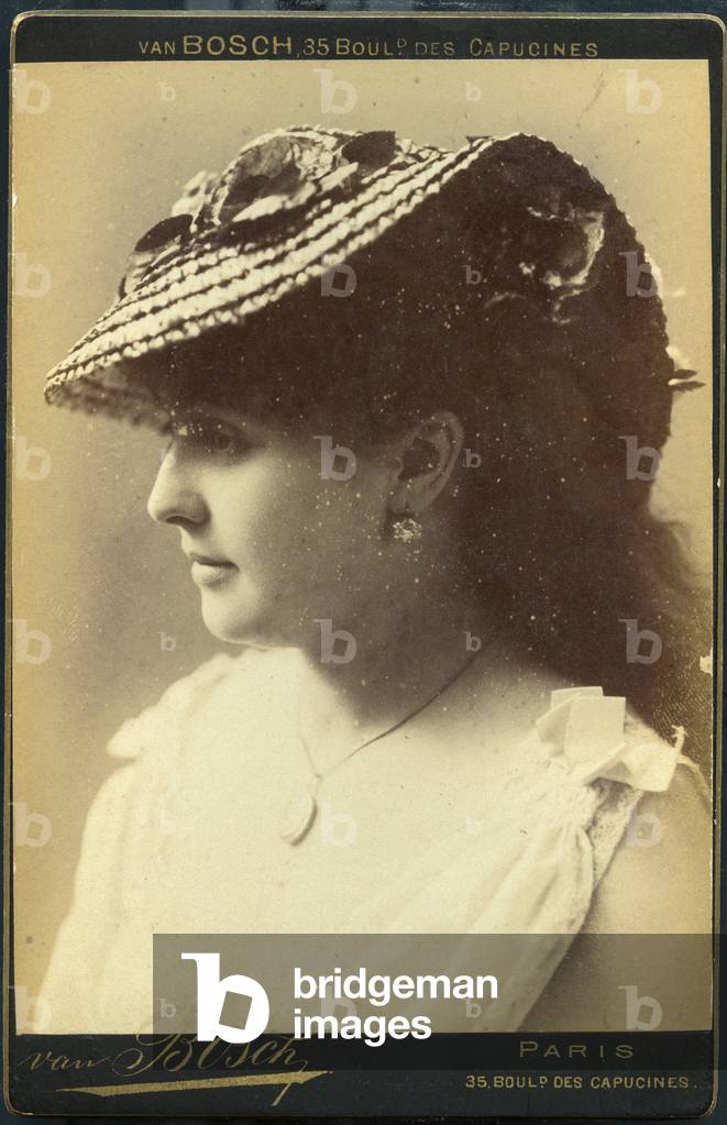 Image of Portrait of Actress Marie Blanche, 1910