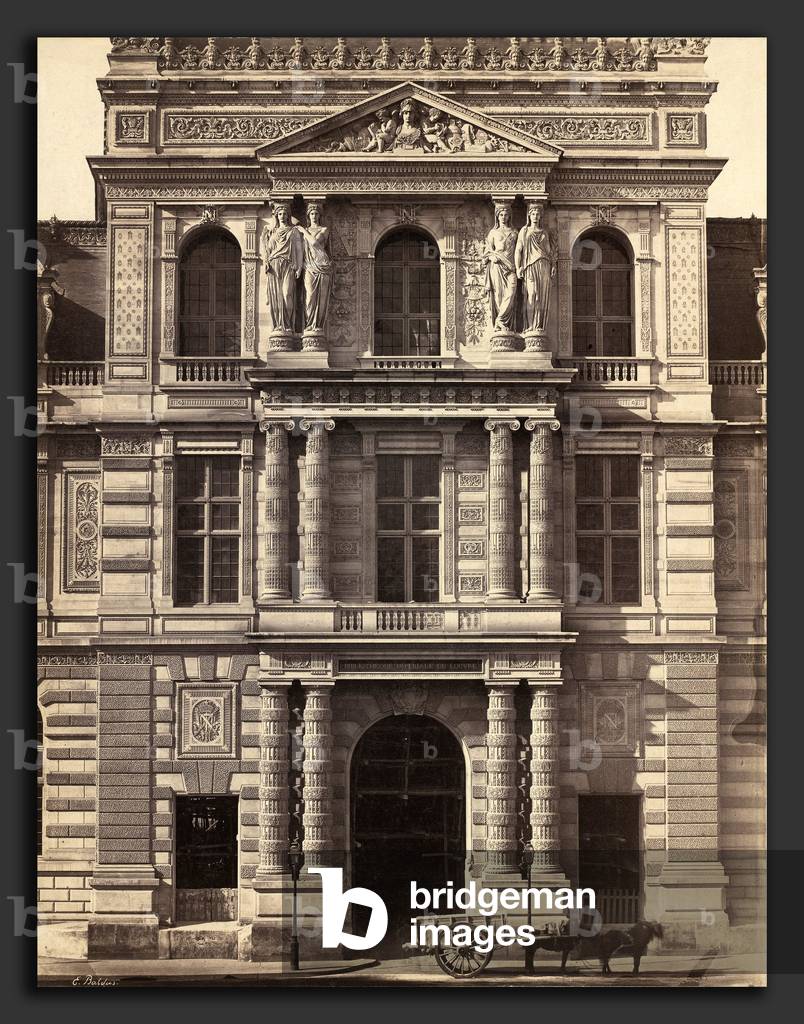 Image of Edouard-Denis Baldus, Bibliotheque Imperiale du Louvre, French, 1813 - 1889,