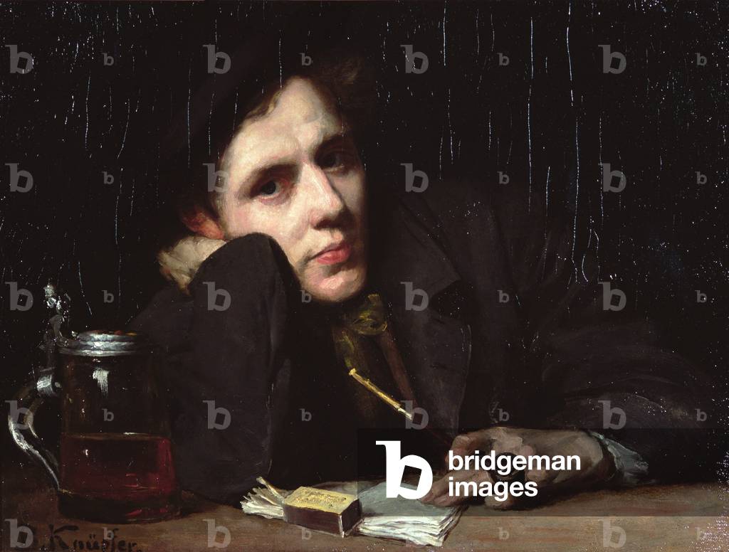 Image of Portrait of Arthur Wasse (oil on canvas) by Knupfer, Benes ...