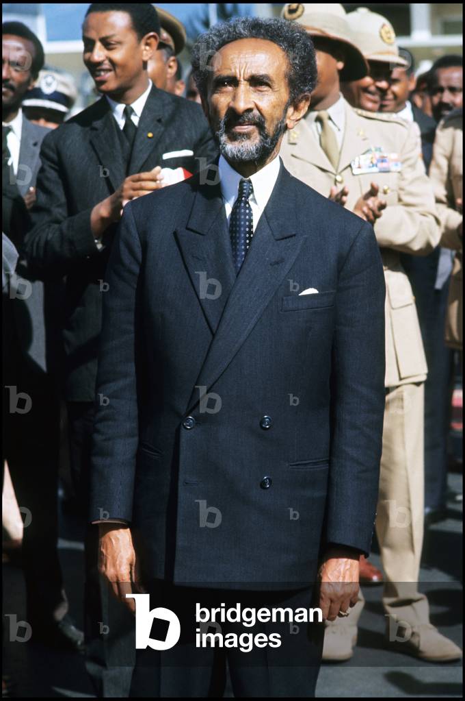 Image of Portrait of the Ethiopian Negus Haile Selassie I. Addis Ababa,