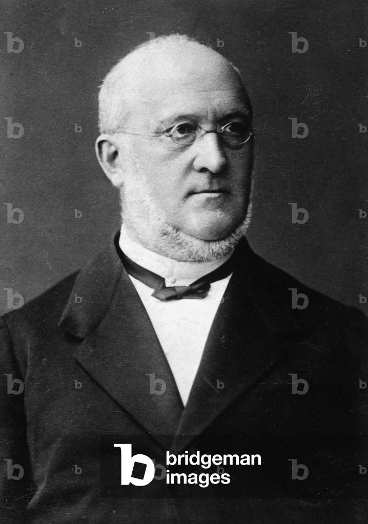 Image of portrait du chimiste allemand Adolph Wilhelm Hermann Kolbe ...