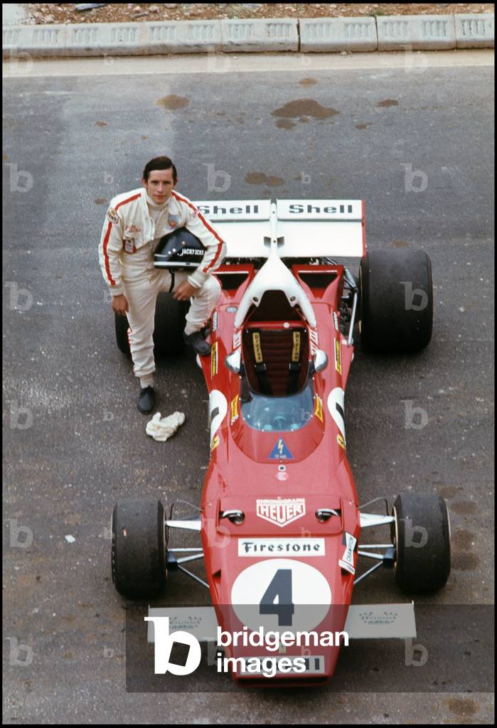 Image of The Belgian racing car driver Jacky Ickx (Jacques Bernard Ickx)